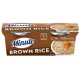 Minute Rice - Brown Rice Cups (Pack of 3) - Walmart.com