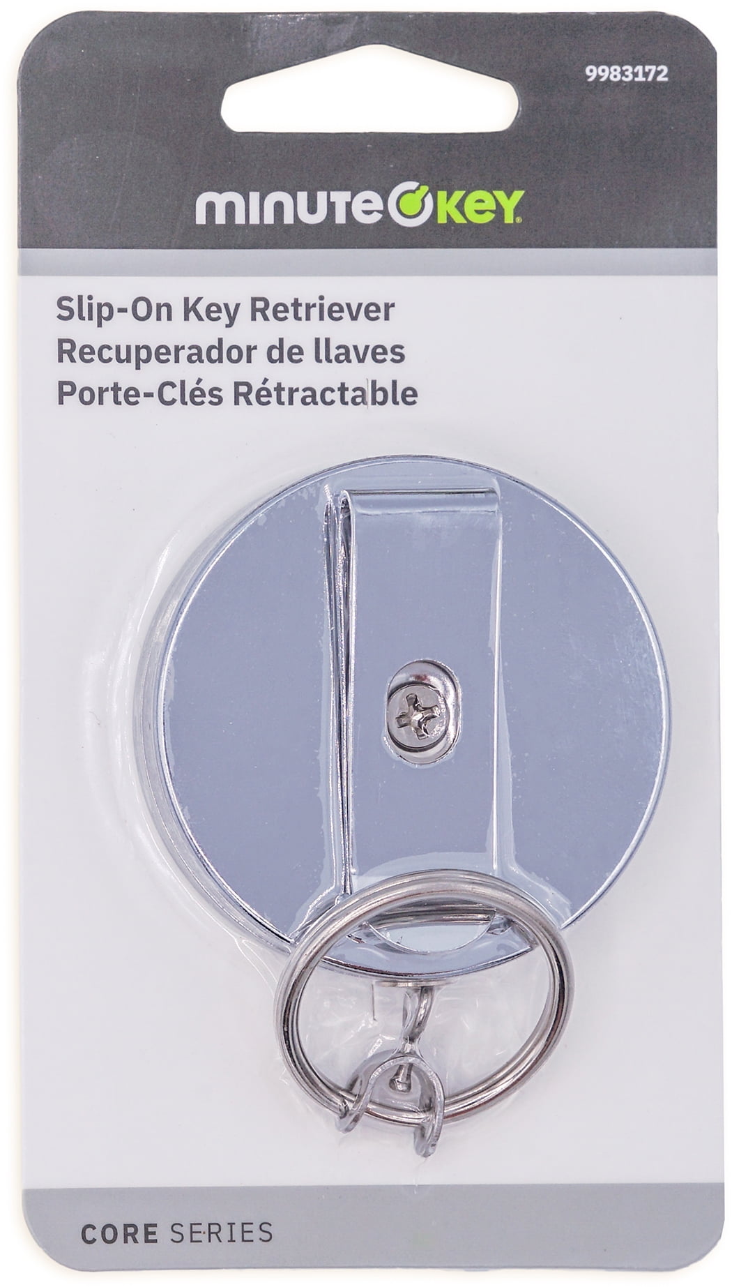 Hillman Slip-On Key Retriever Keychain - Durable Silver Material ...