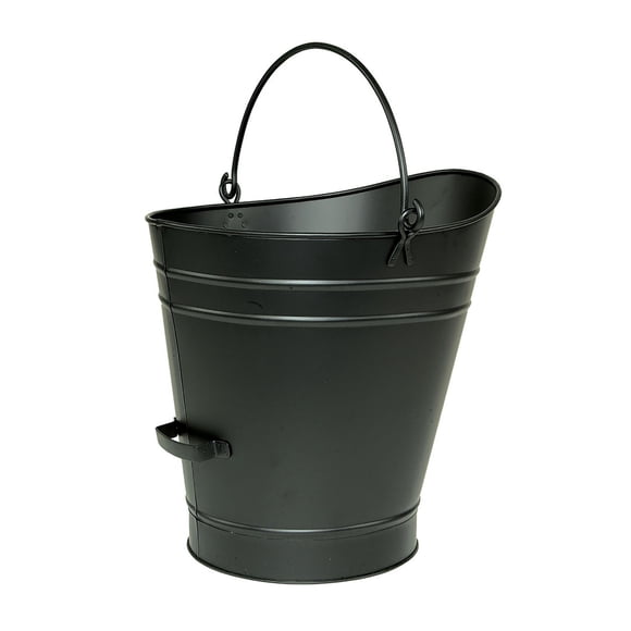Shop Durable Black and Silver Coal Buckets for Fireplace and Grill Use