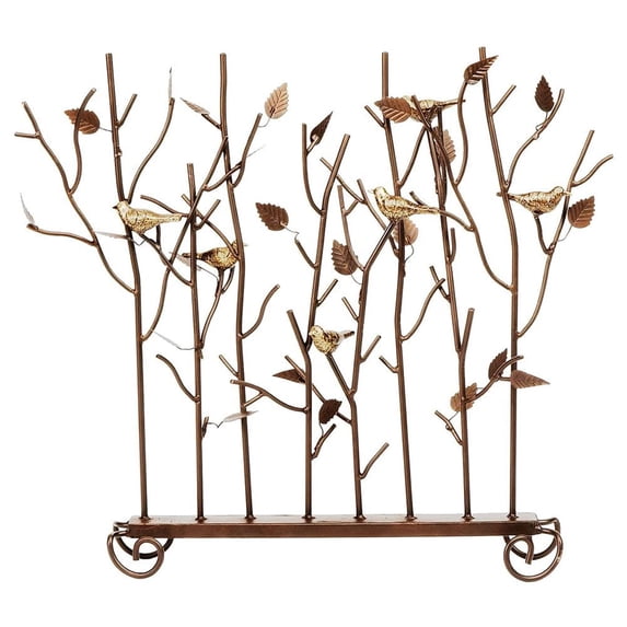 Minuteman International Decorative Birds Summer Fireplace Screen ...