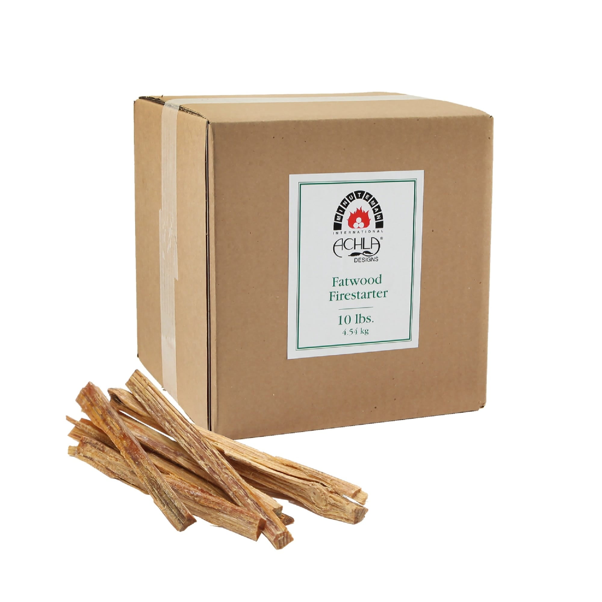 Minuteman International Fire Starting Fatwood Sticks in Refill Box ...