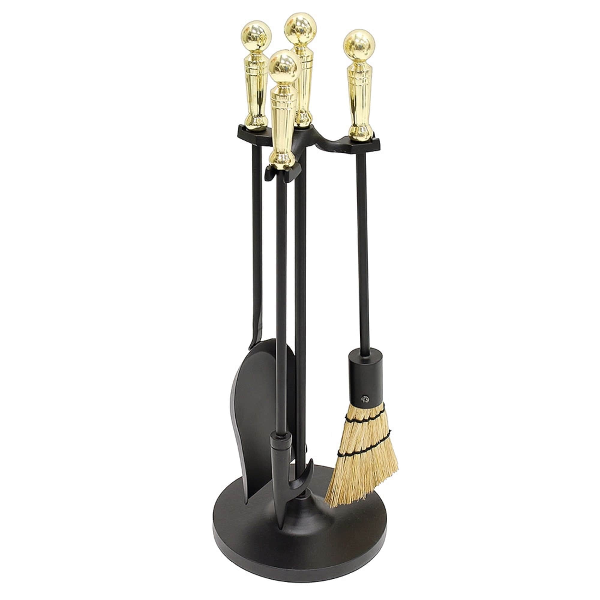 Minuteman MINI-13PB Holden Mini Fireplace Tool Set, Polished Brass ...