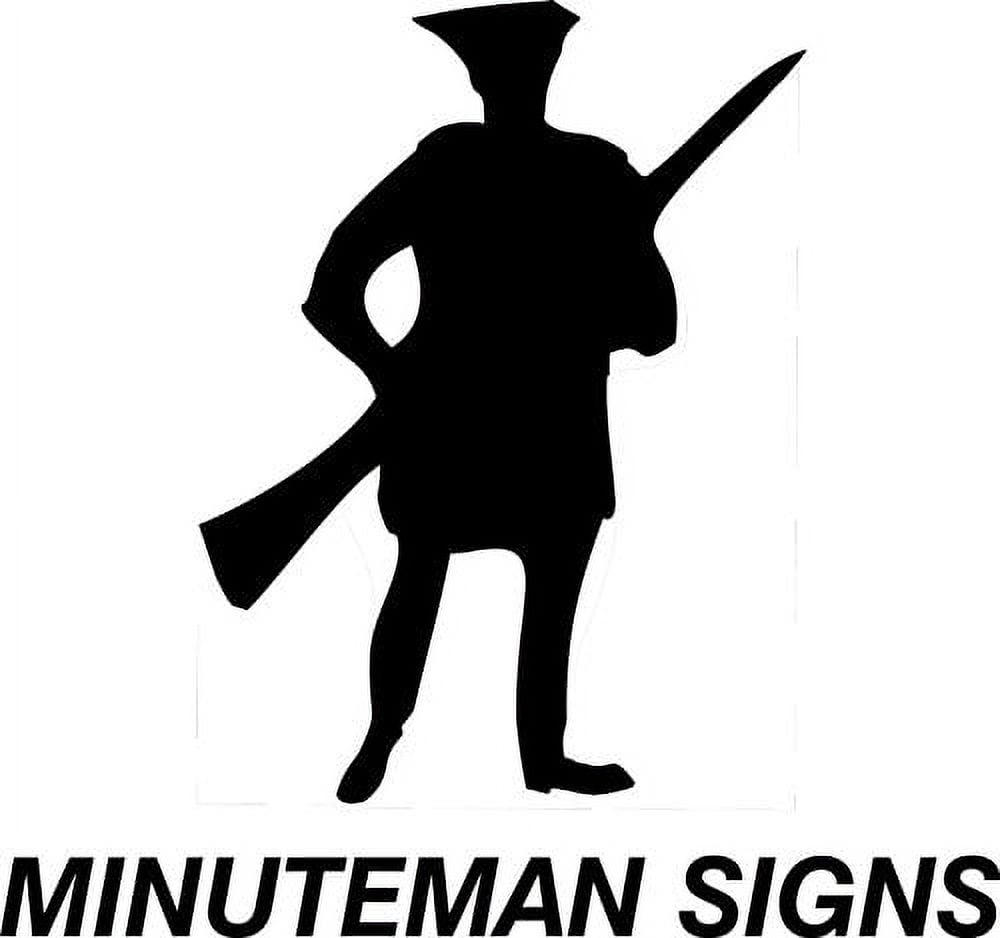 Minuteman Signs | Heavy Gauge .032 Self-supporting Aluminum Posted No ...