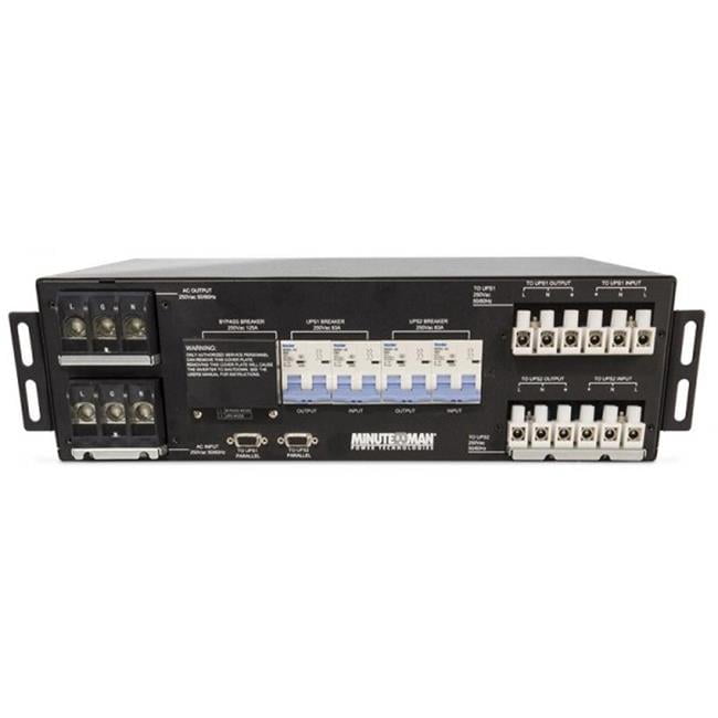 Minuteman Endeavor ED-MTBS12K - Bypass switch - AC 208/240 V - 12 kW ...