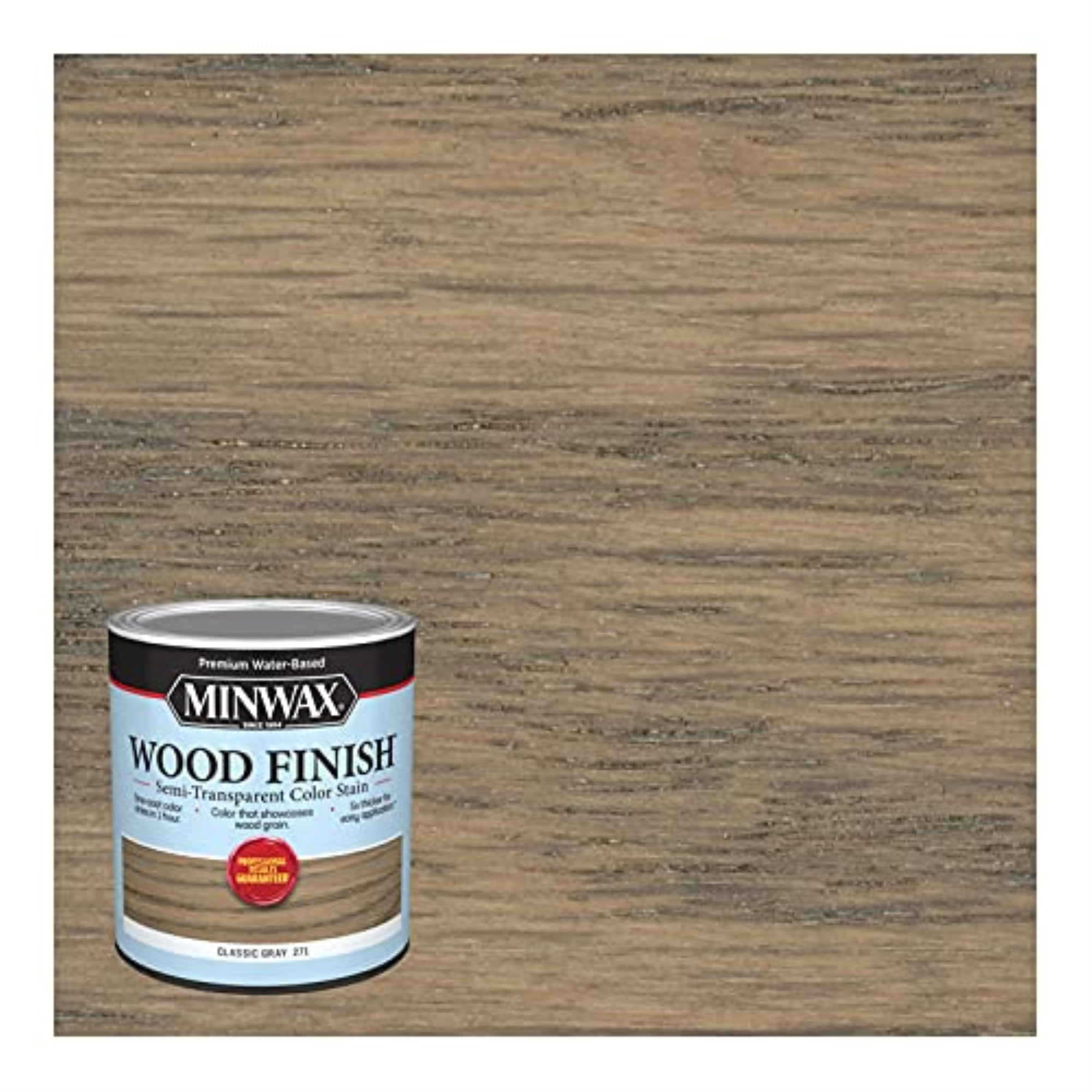 Minwax Classic Gray Stain On Cedar
