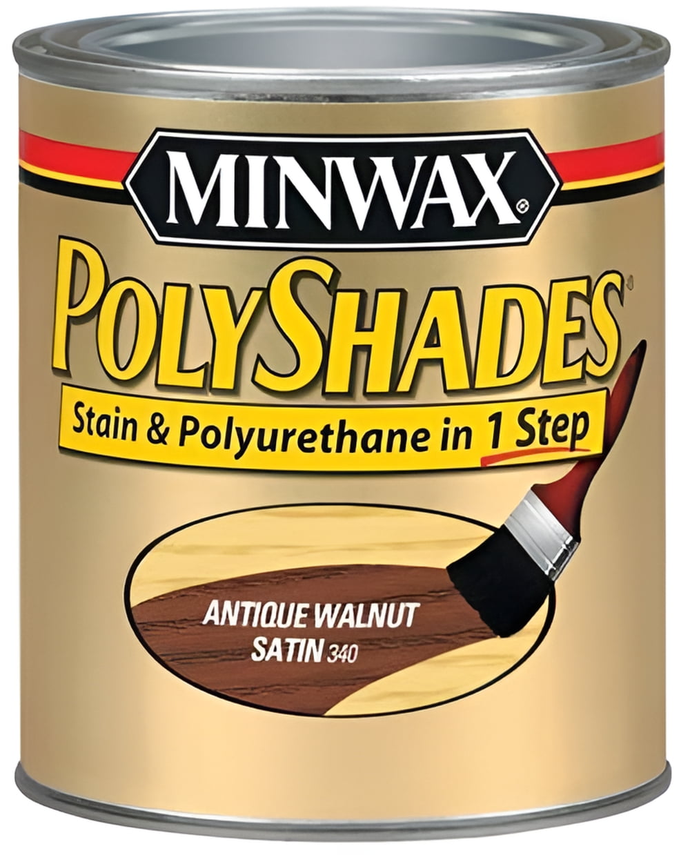 Minwax 61340444 PolyShades - Stain & Polyurethane in 1 Step, quart ...