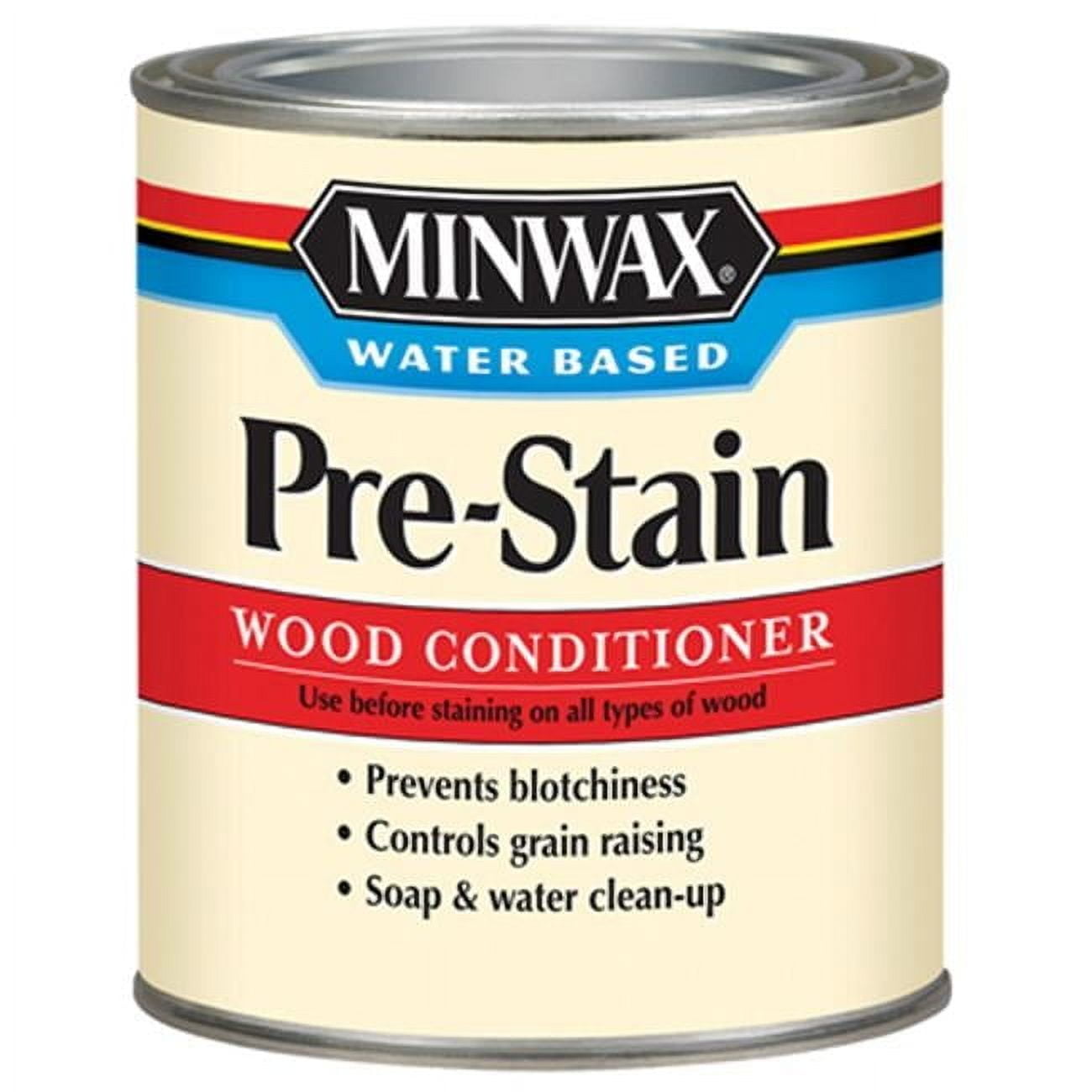 Minwax 618514444 Water Based Pre-Stain Wood Conditioner - 1 Quart ...