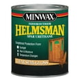 Minwax 63205444 Indoor/Outdoor Helmsman Spar Urethane, Satin, Clear, 1 ...