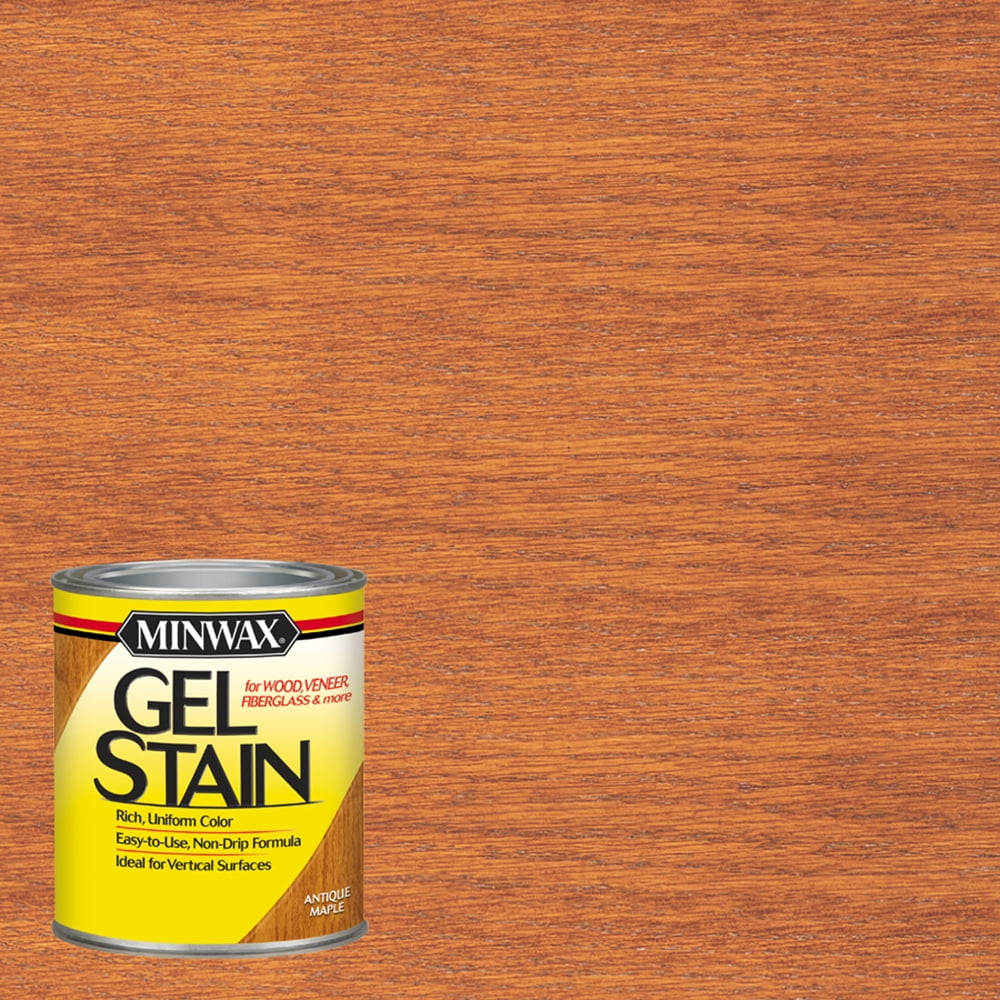 Minwax Gel Stain, Antique Maple, 1 Quart - Walmart.com