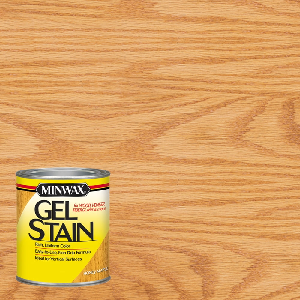 Minwax Gel Stain, Honey Maple, 1 Quart - Walmart.com
