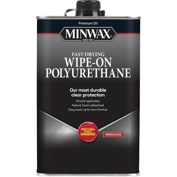 Minwax Polyurethane Wood Finish Gloss - Clear - 1 Qt. — Exterior Wood ...