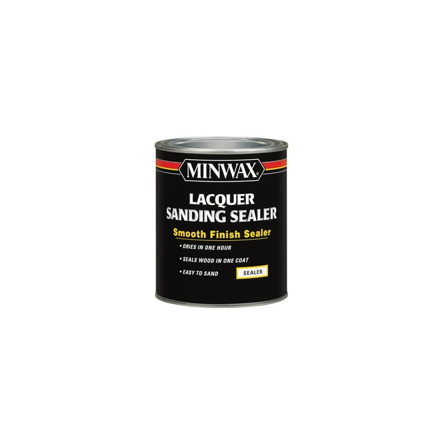 Minwax Lacquer Sanding Sealer, Clear, 1 Quart - Walmart.com