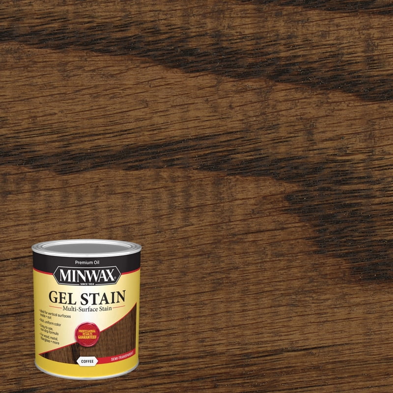 Minwax The 660910000 1-Qt. Coffee Gel Wood Stain - Walmart.com