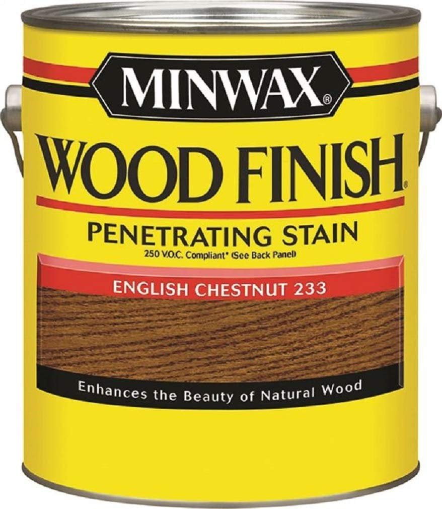 Minwax Wood Finish English Chestnut Stain - Transparent - 1 Gal ...