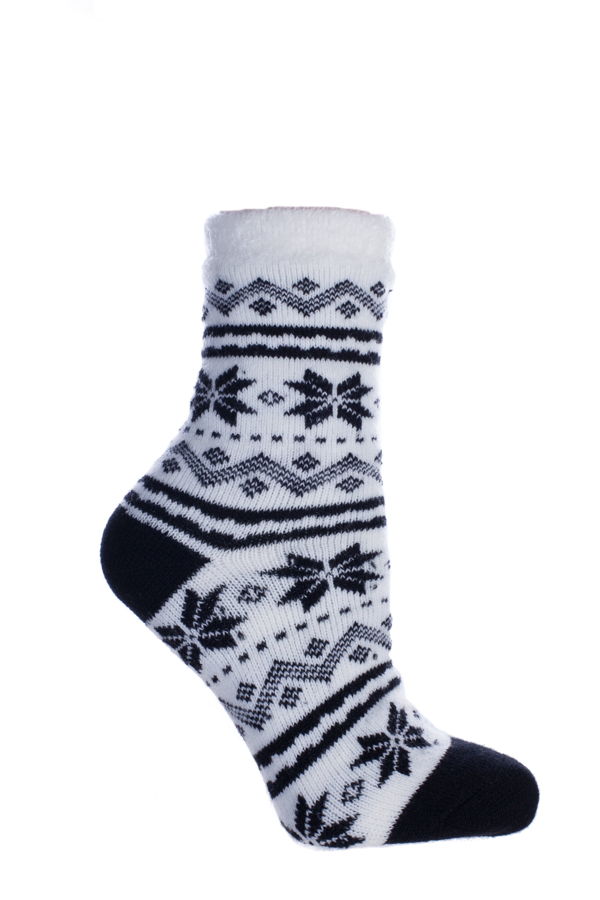 MinxNY Women's Double Layer Shea Butter Infused Slipper Socks ...