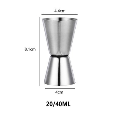 tooloflife Measure Cup Double Head Jigger Cocktail Wine Measuring ...