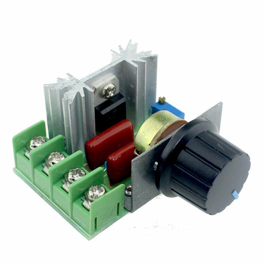 Minxio 2000W 110V AC SCR Voltage Regulator Adjustable Motor Speed ...