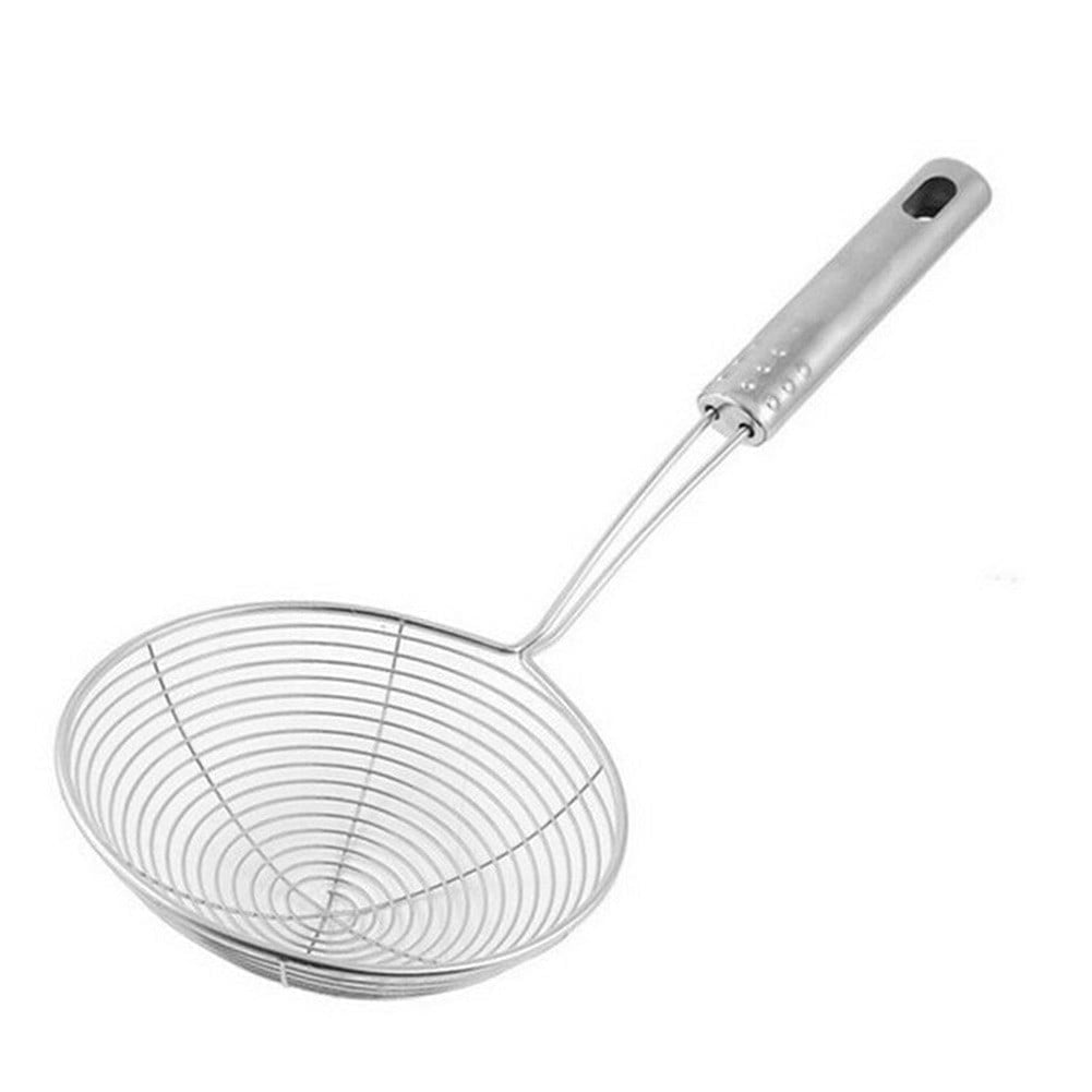 Minxio 2pcs Mesh Strainer Ladle Stainless Steel Spider Skimmer Frying ...
