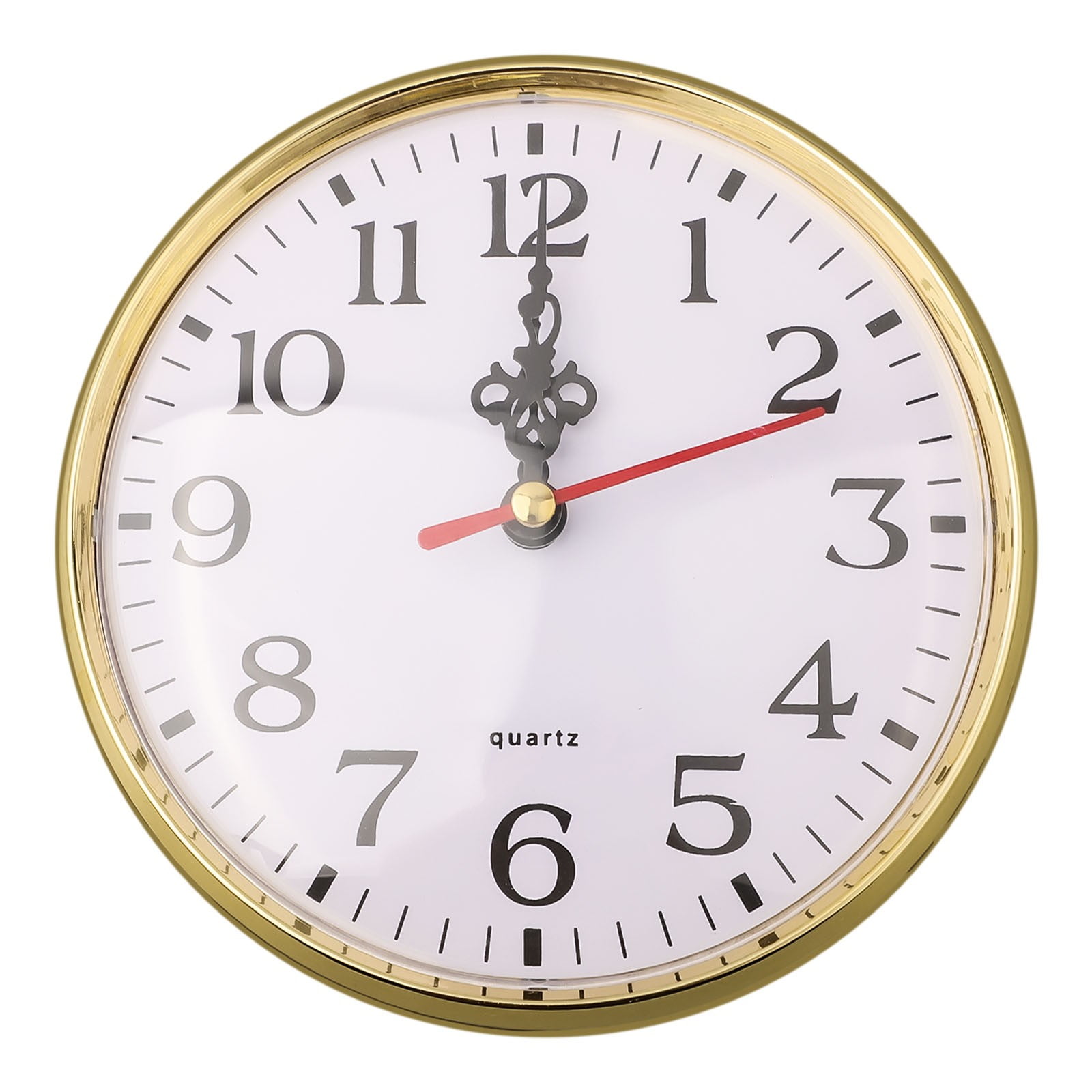 Minxio DIY 130MM Quartz Clock Insert Movement Miniature Arabic Numeral ...