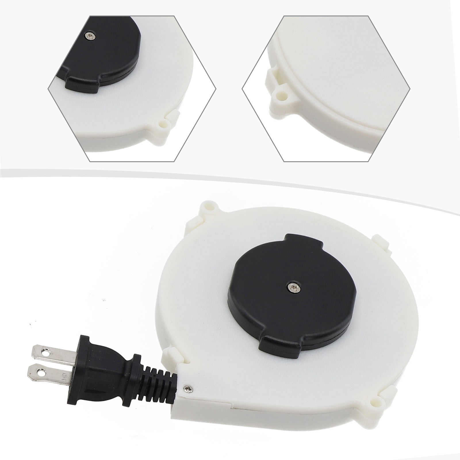 Minxio Premium Auto Retractable Power Reel Cable with Multiple Plug ...