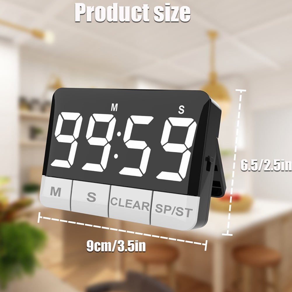 Minxio Timer kitchen alarm countdown student time management magnetic ...