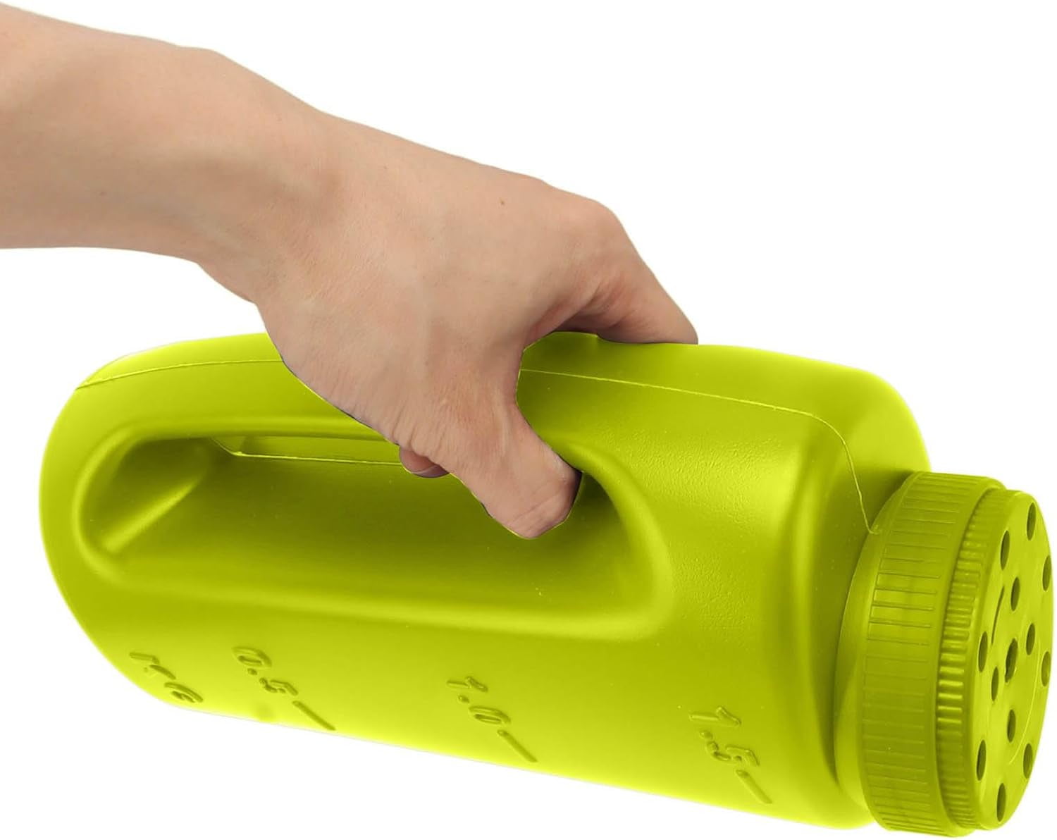 Minzimin 1Pcs Hand Held Spreader, Adjustable Hole Handheld Fertilizer ...