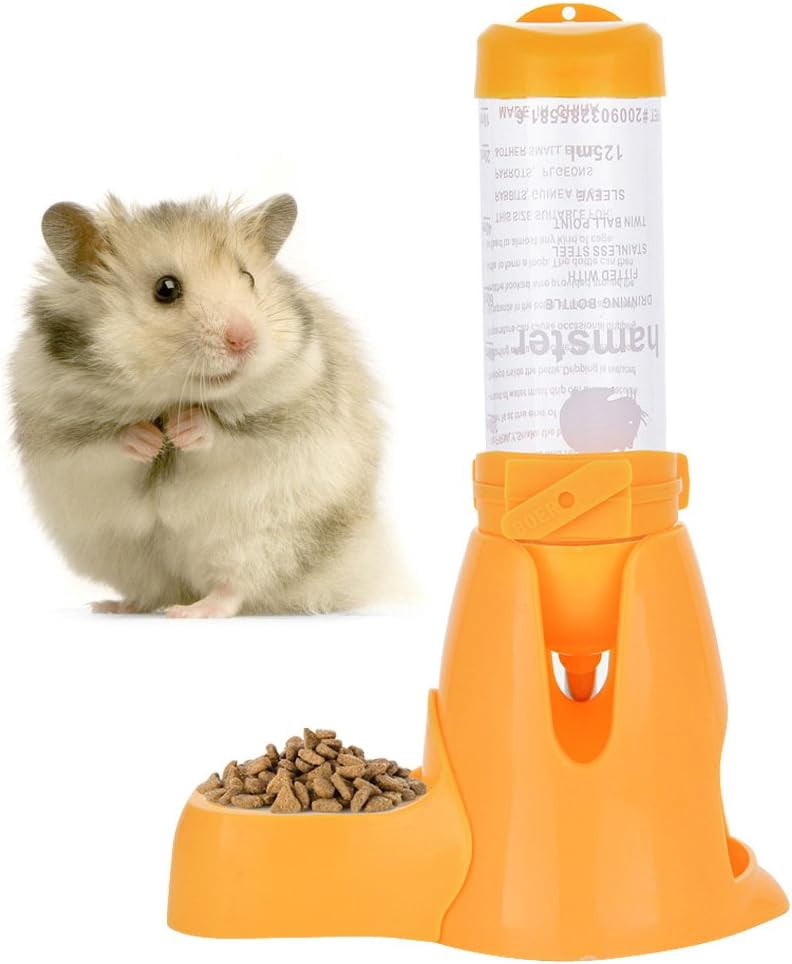 Minzimin 1piece Hamster Water Bottle, Little Pet Automatic Drinking ...