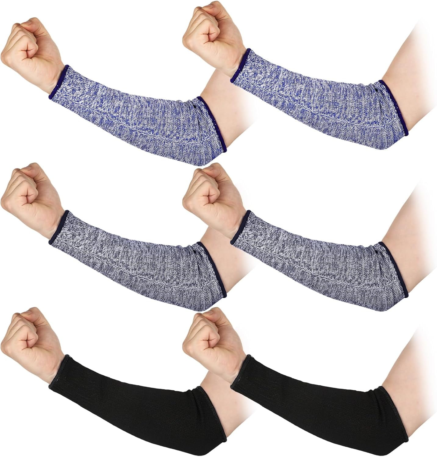 Minzimin 3 Pairs Arm Protectors for Thin Skin and Bruising Cut ...