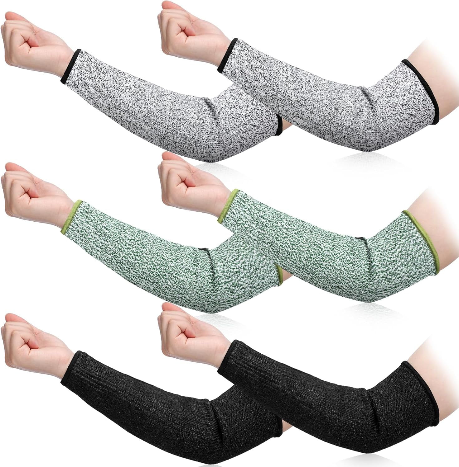 Minzimin 3 Pairs Arm Protectors for Thin Skin and Bruising Cut ...
