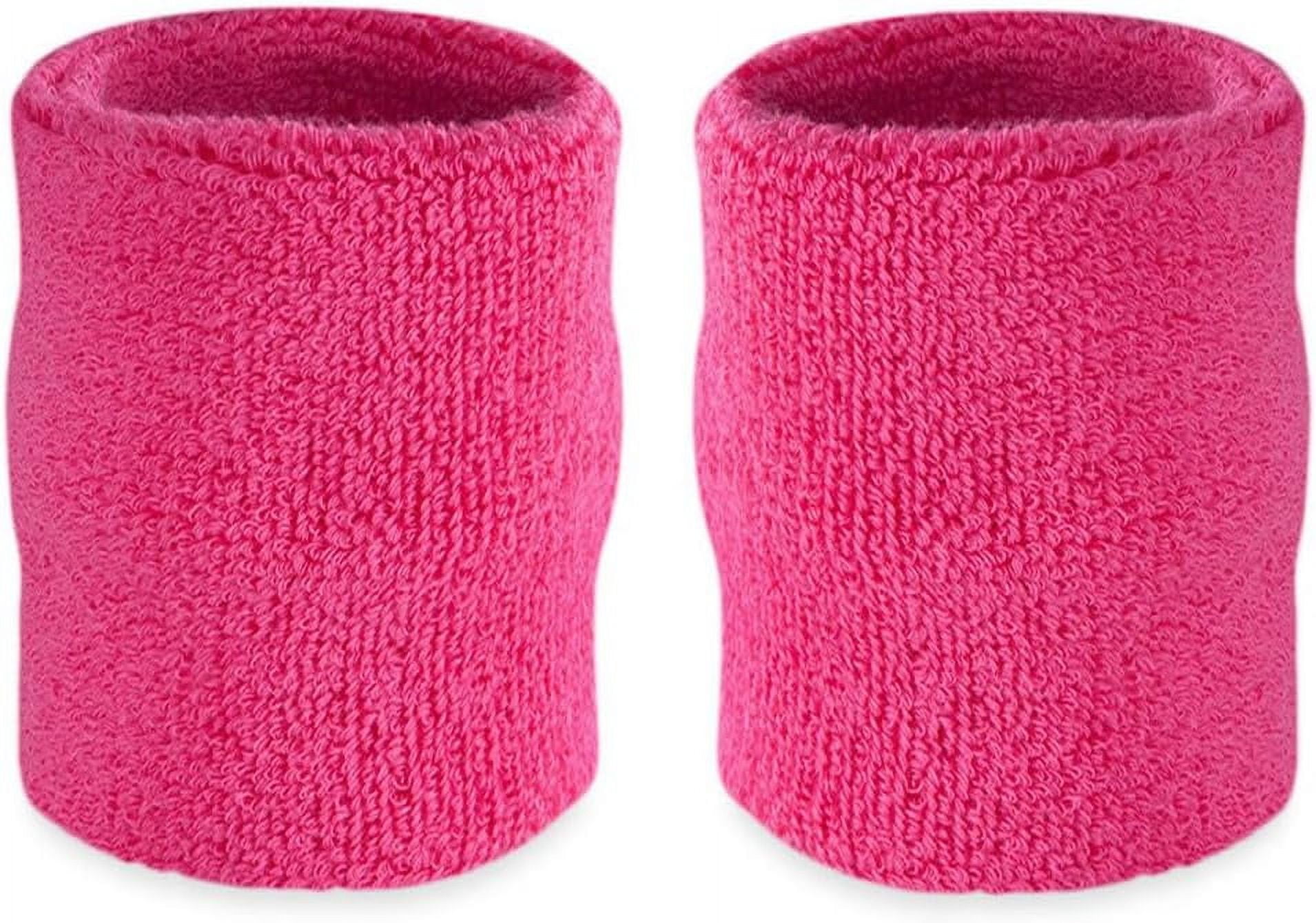 Minzimin Arm Sweatbands, Absorbent and Breathable Thick Cotton Bands ...