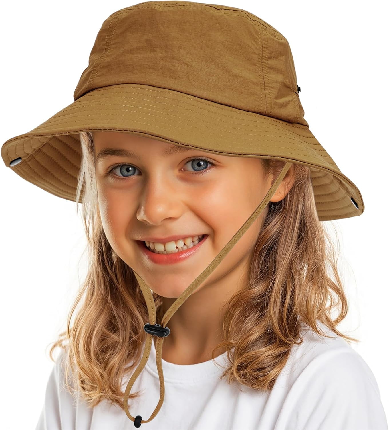 Minzimin Kids Sun Hat UPF50+ Girls Sun Hats Summer Beach Sun Hat ...