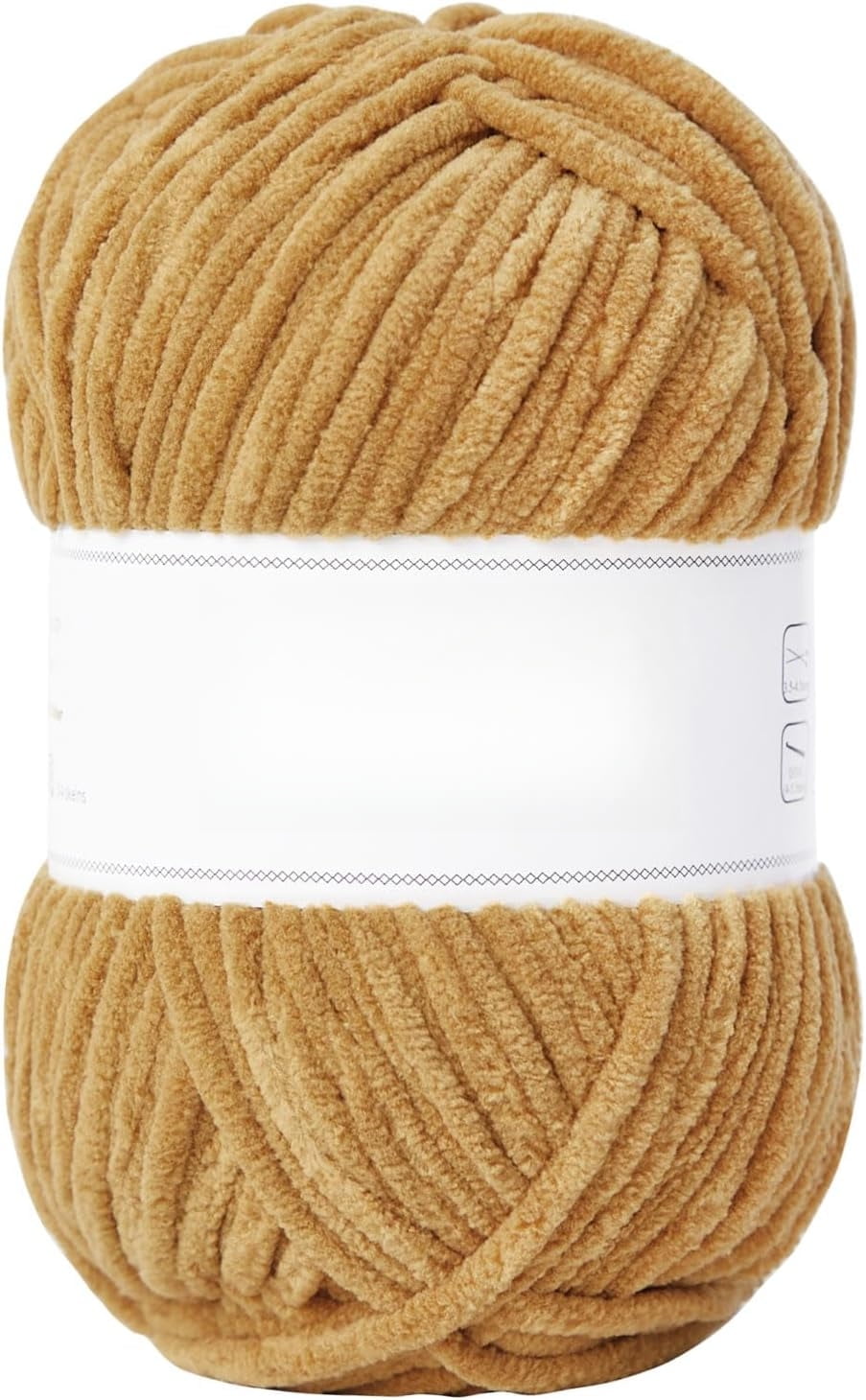 Minzimin Shinny Velvet Chenille Yarn Blanket Yarn for Knitting Fancy ...