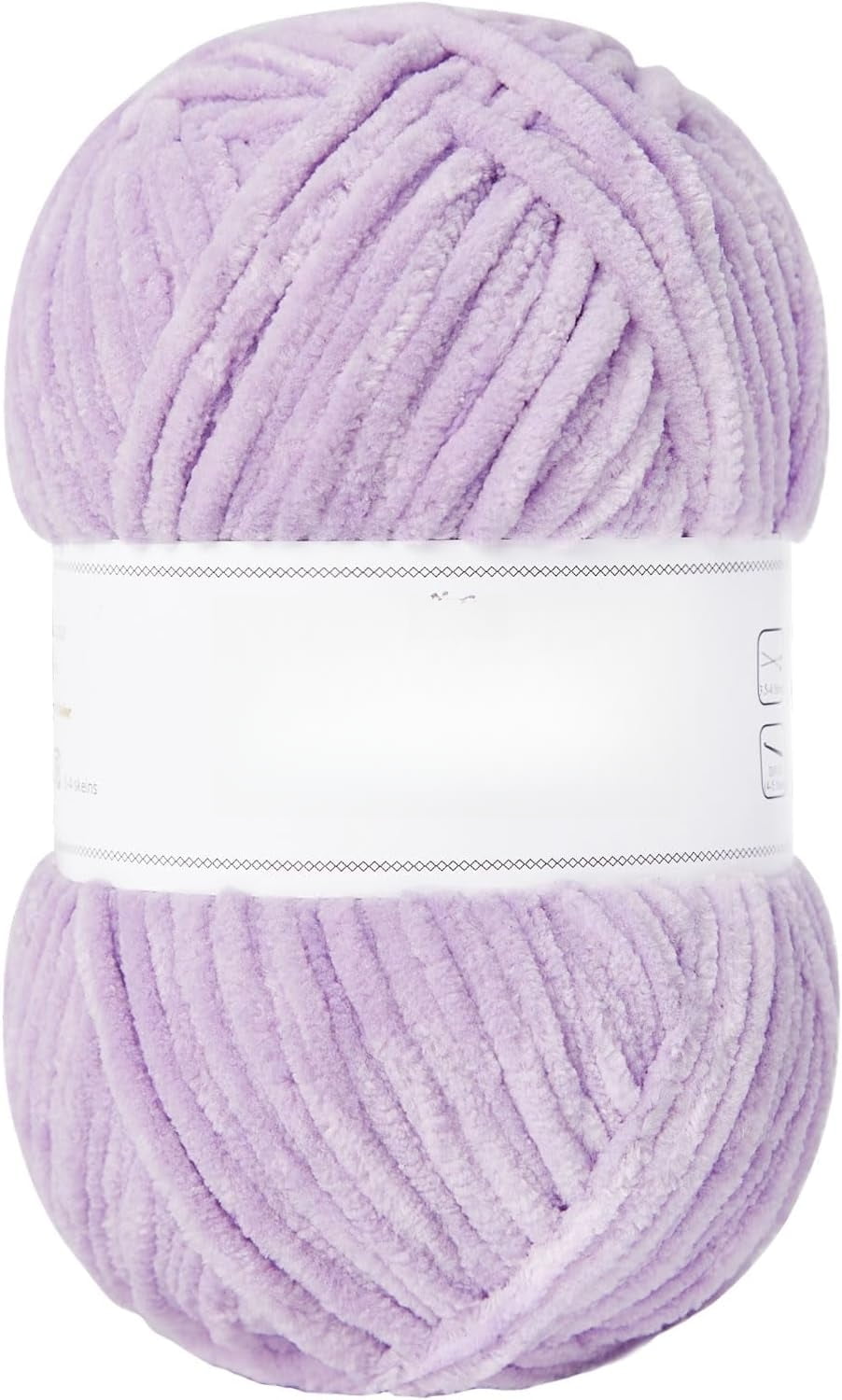 Minzimin Shinny Velvet Chenille Yarn Blanket Yarn for Knitting Fancy ...