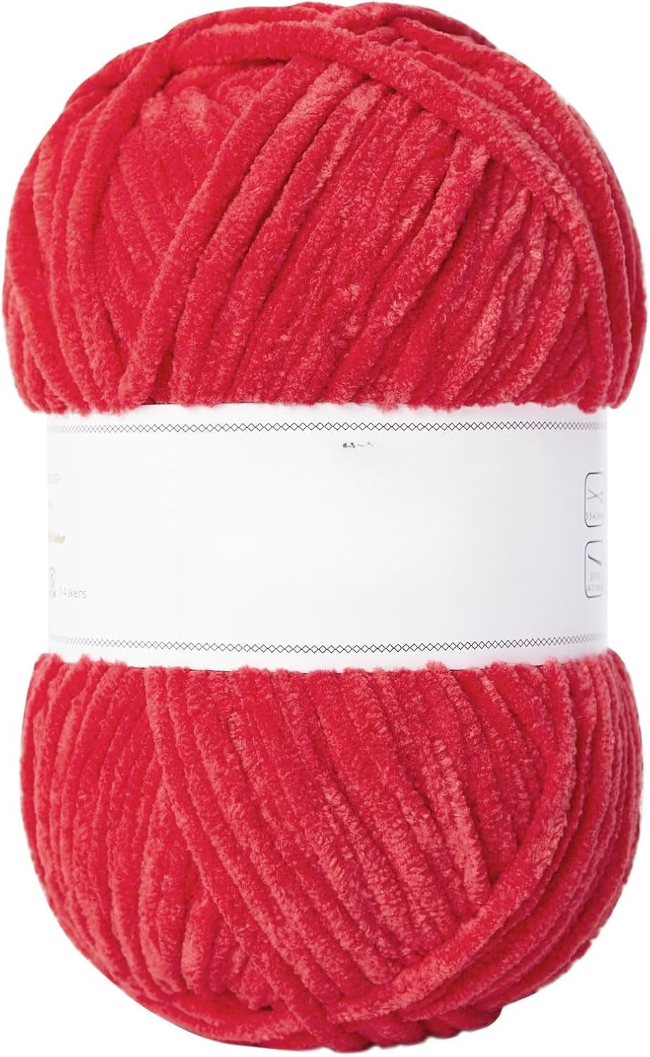 Minzimin Shinny Velvet Chenille Yarn Blanket Yarn for Knitting Fancy ...