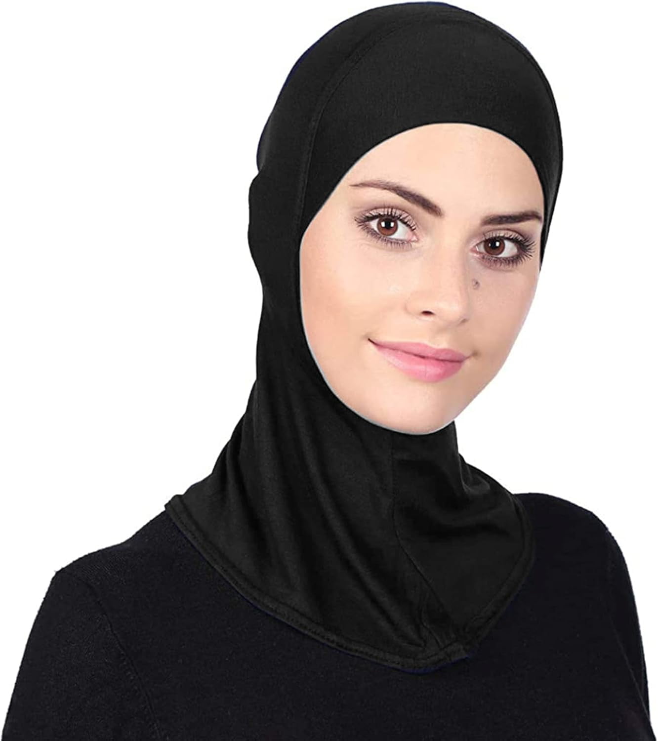 Minzimin Soft Muslim Mini Hijab Caps Full Cover Modal Islamic ...
