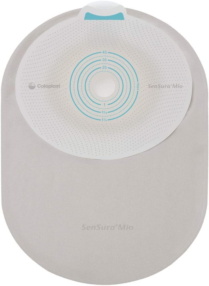 Mio 1-Piece Closed Pouch, Maxi with Inspection Window, Pre-Cut 1-3/16 ...