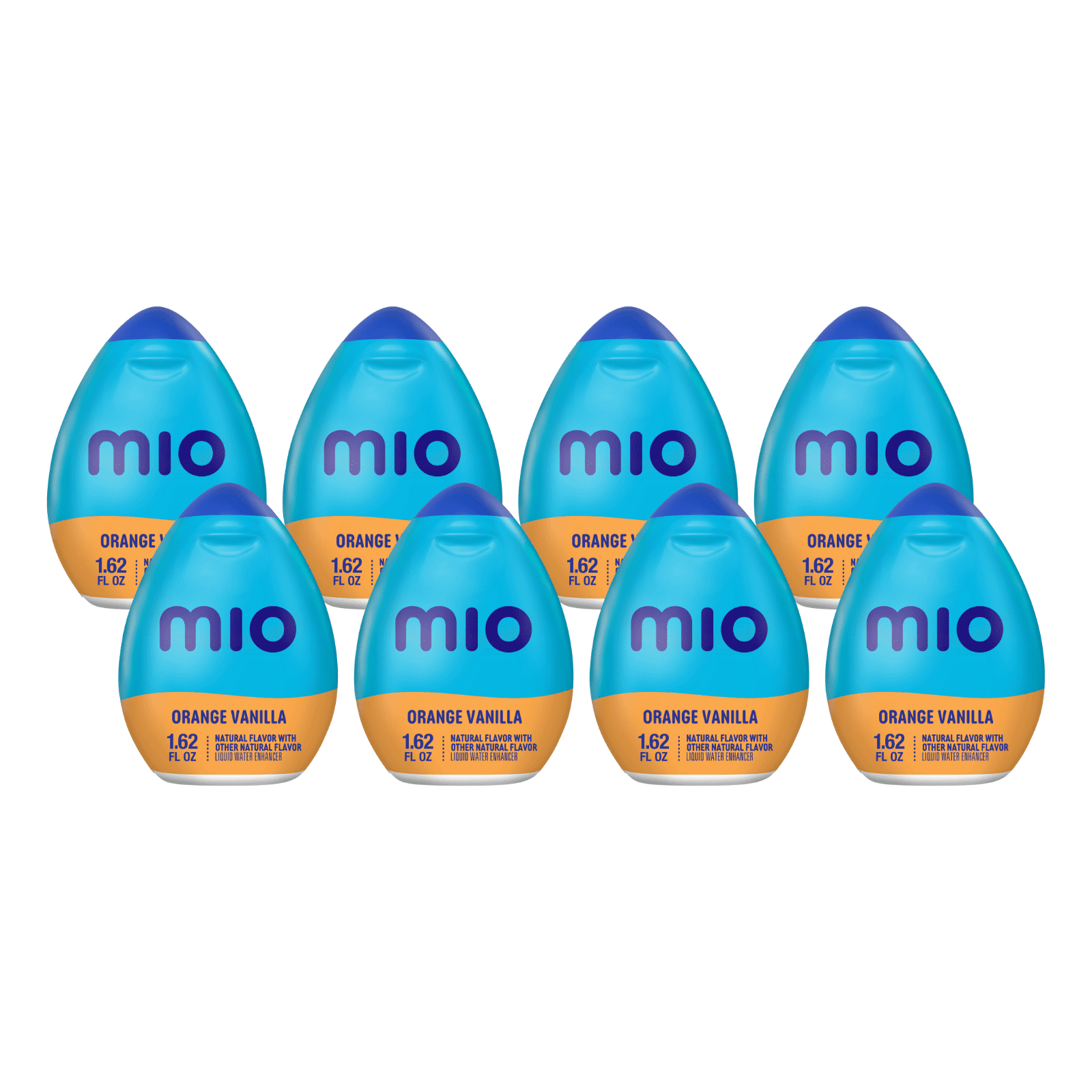 Mio Energy Liquid Water Enhancer Orange Vanilla (Pack of 8) - Walmart.com