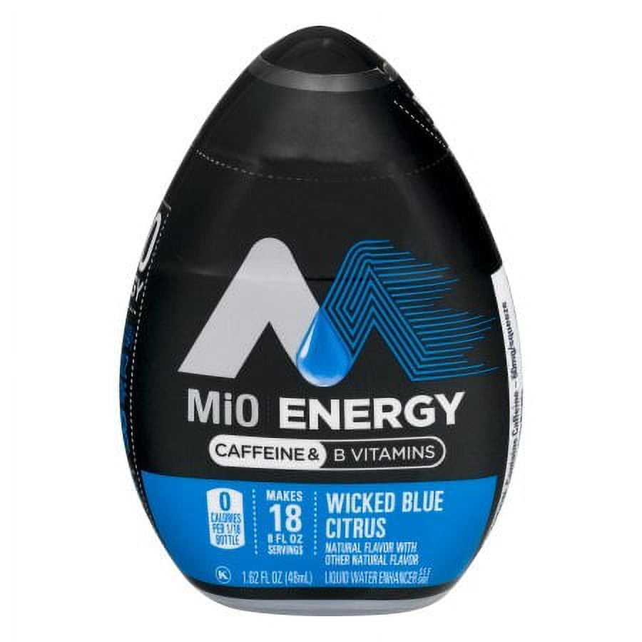 Mio Energy Wicked Blue Citrus Liquid Water Enhancer 1.62 fl oz (Pack of ...