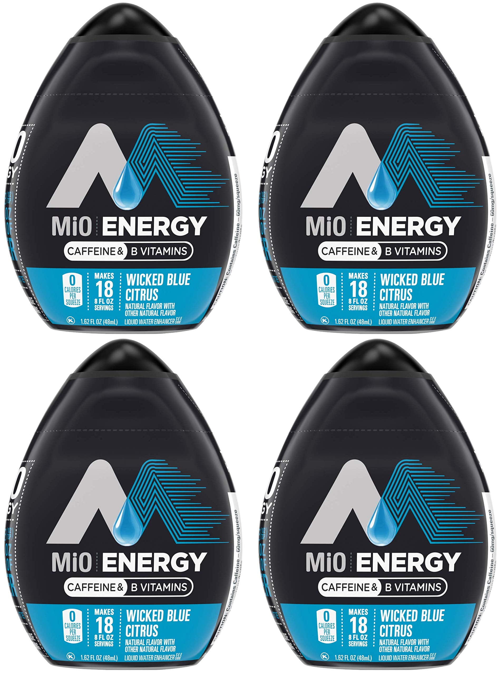 Mio Energy Wicked Blue Citrus Liquid Water Enhancer 1.62 fl oz (Pack of ...