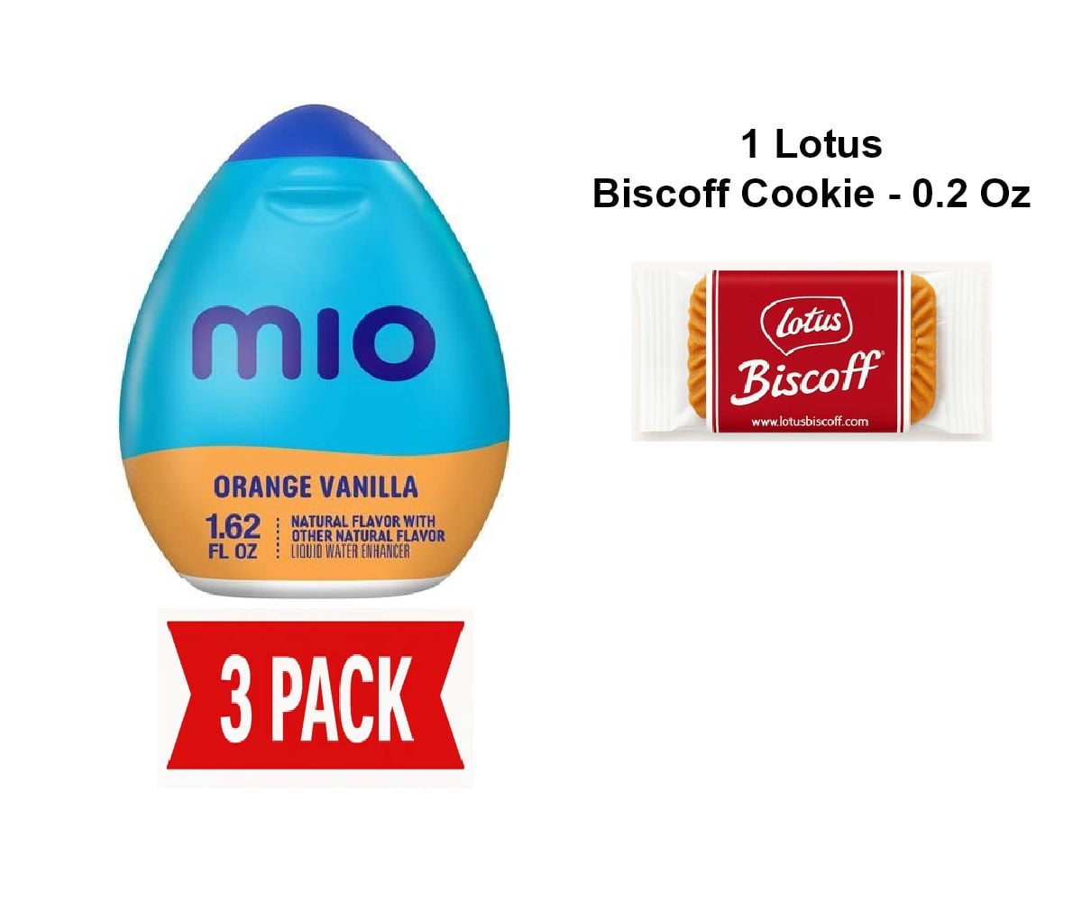 Mio Orange Vanilla Flavored With Other Natural Flavor Liquid Water ...