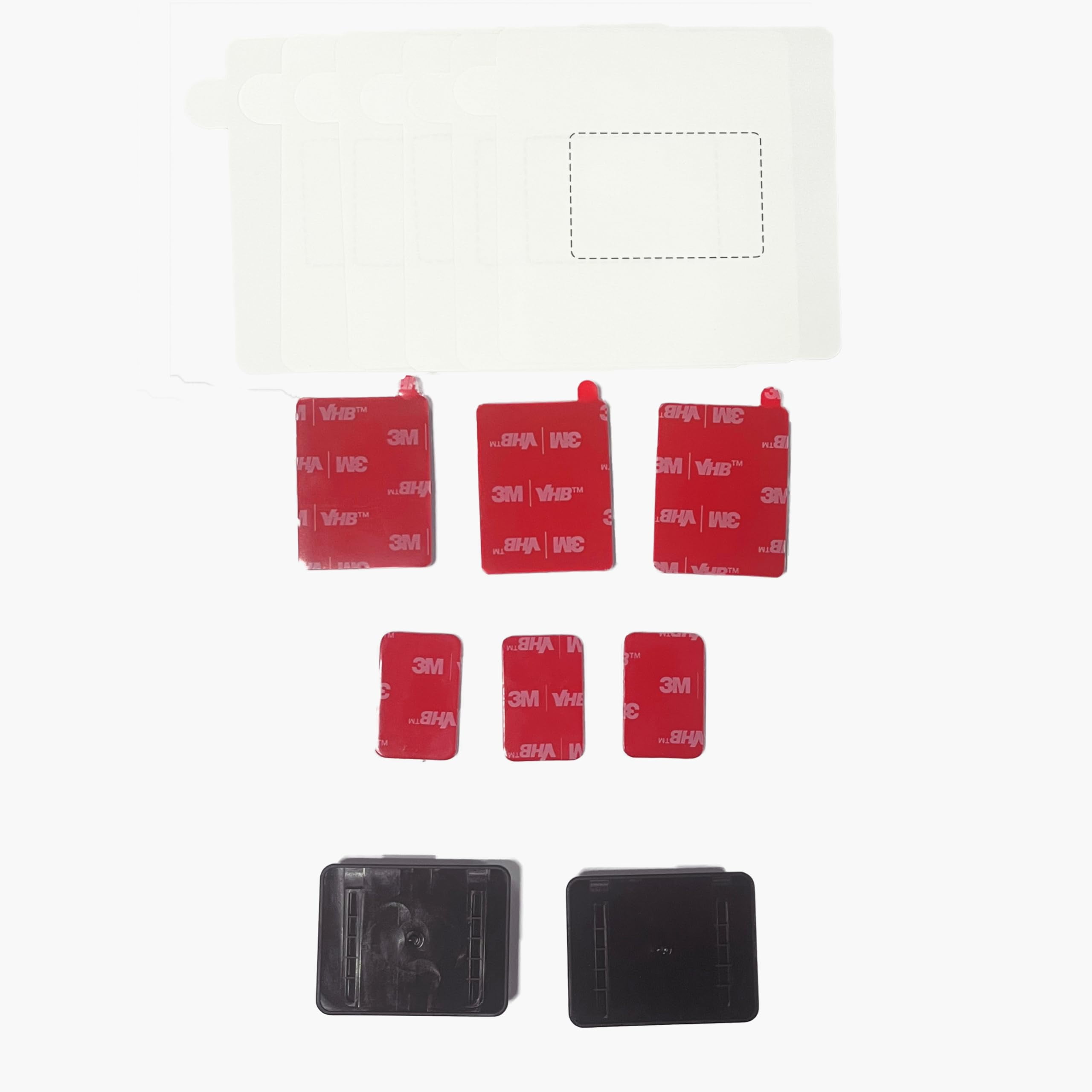 Miofive 3M Sticky Mount S1 Series Dash Cams | 2 x Dash Cam Mounts | 3X ...