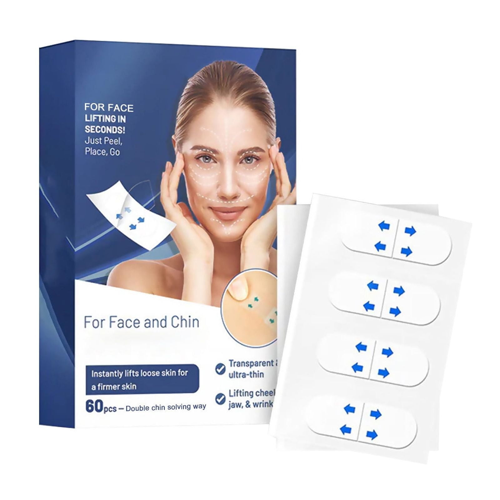 Miogawg Deals Face Tape Lifting Invisible Face Lift Tape- Invisible ...