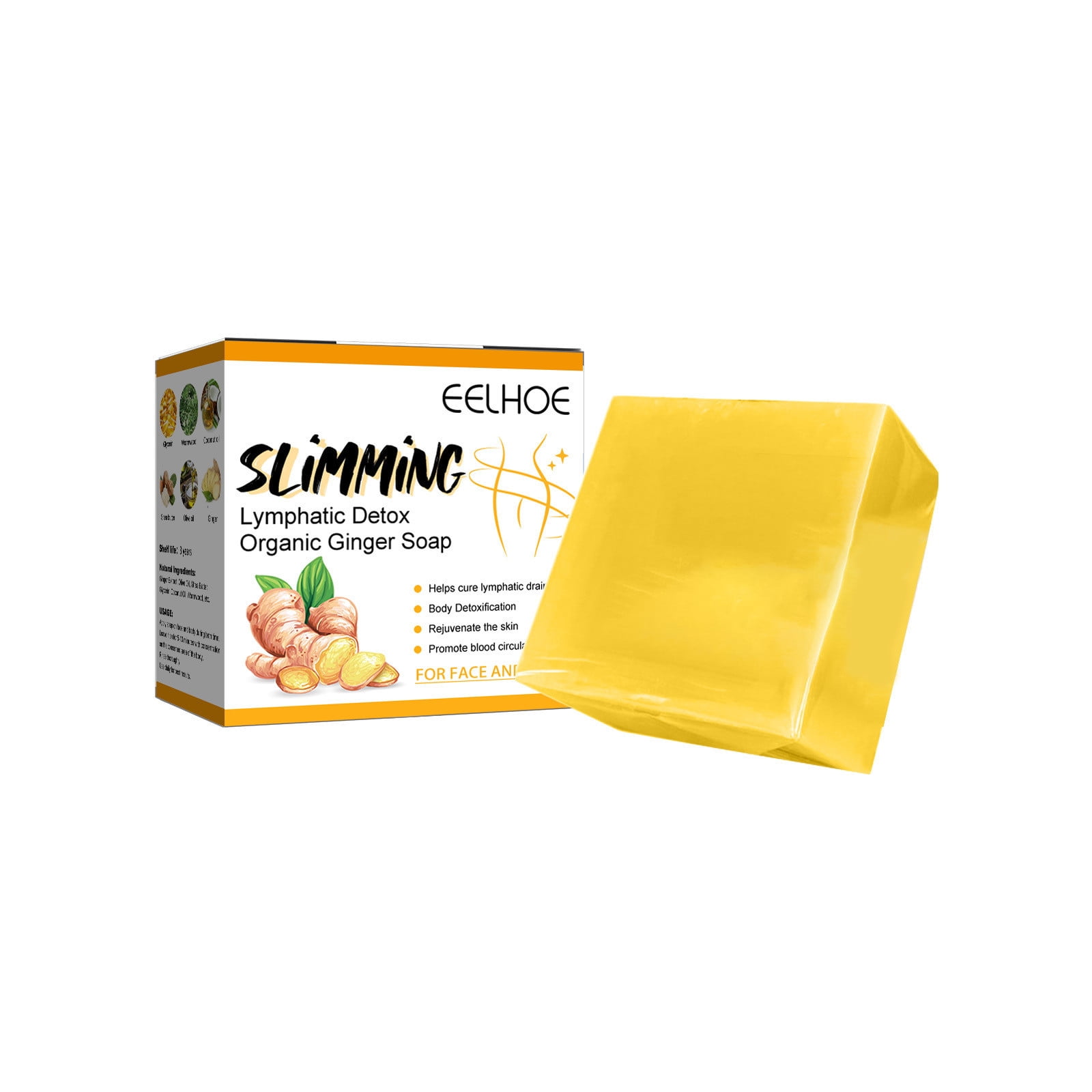 Miogawg Deals Ginger Soap Ginger Detox Ginger Soap Natural Ginger Soap ...