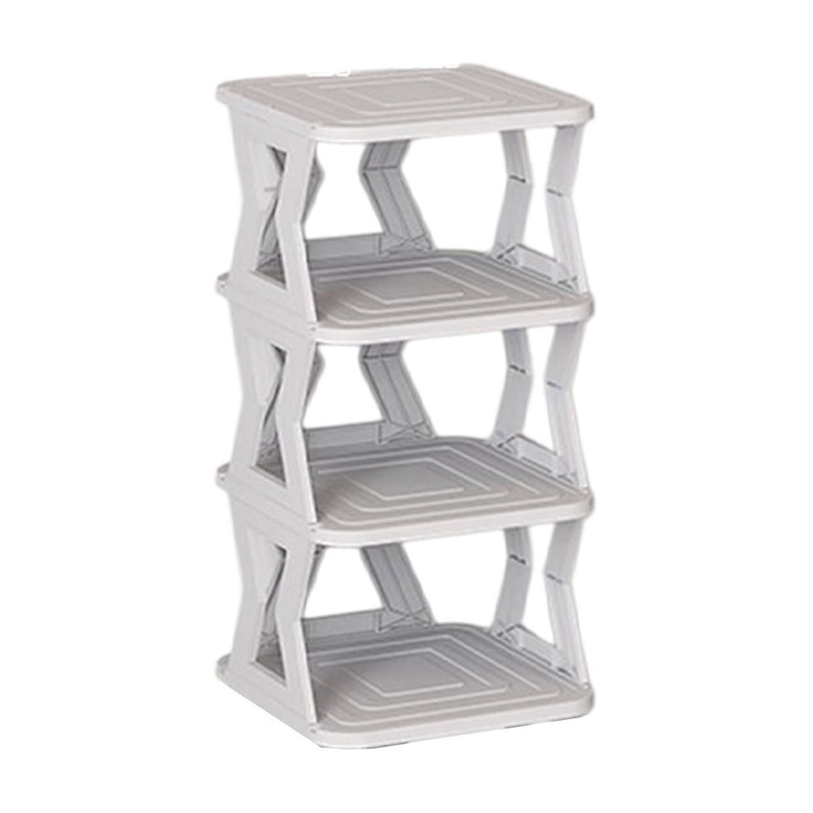 Miogawg Shoe Racks, 3 Tiers Stackable Shoe Rack For Front Door Entrance ...