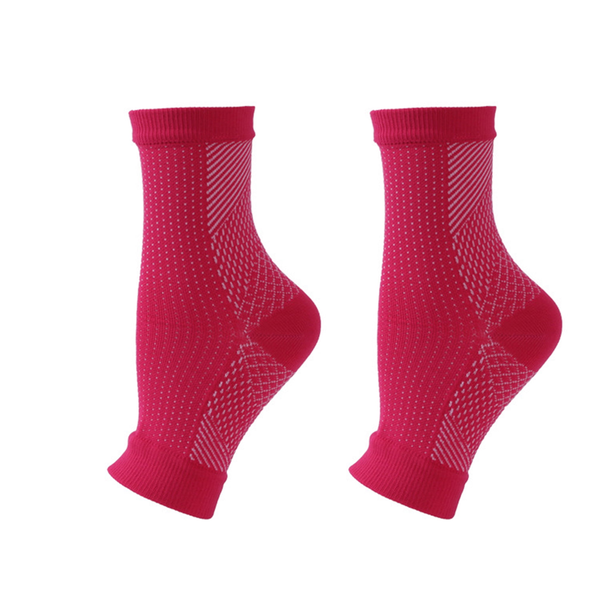 Mioliknya Ankle Compression Socks for Foot and Heel Compression Foot ...
