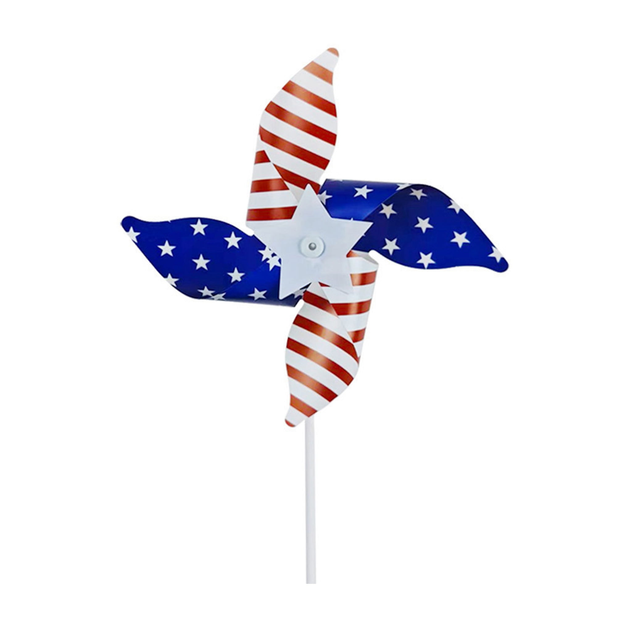 Mioliknya Flag Patriotic Pinwheels Windmill Wind Spinner for Yard ...