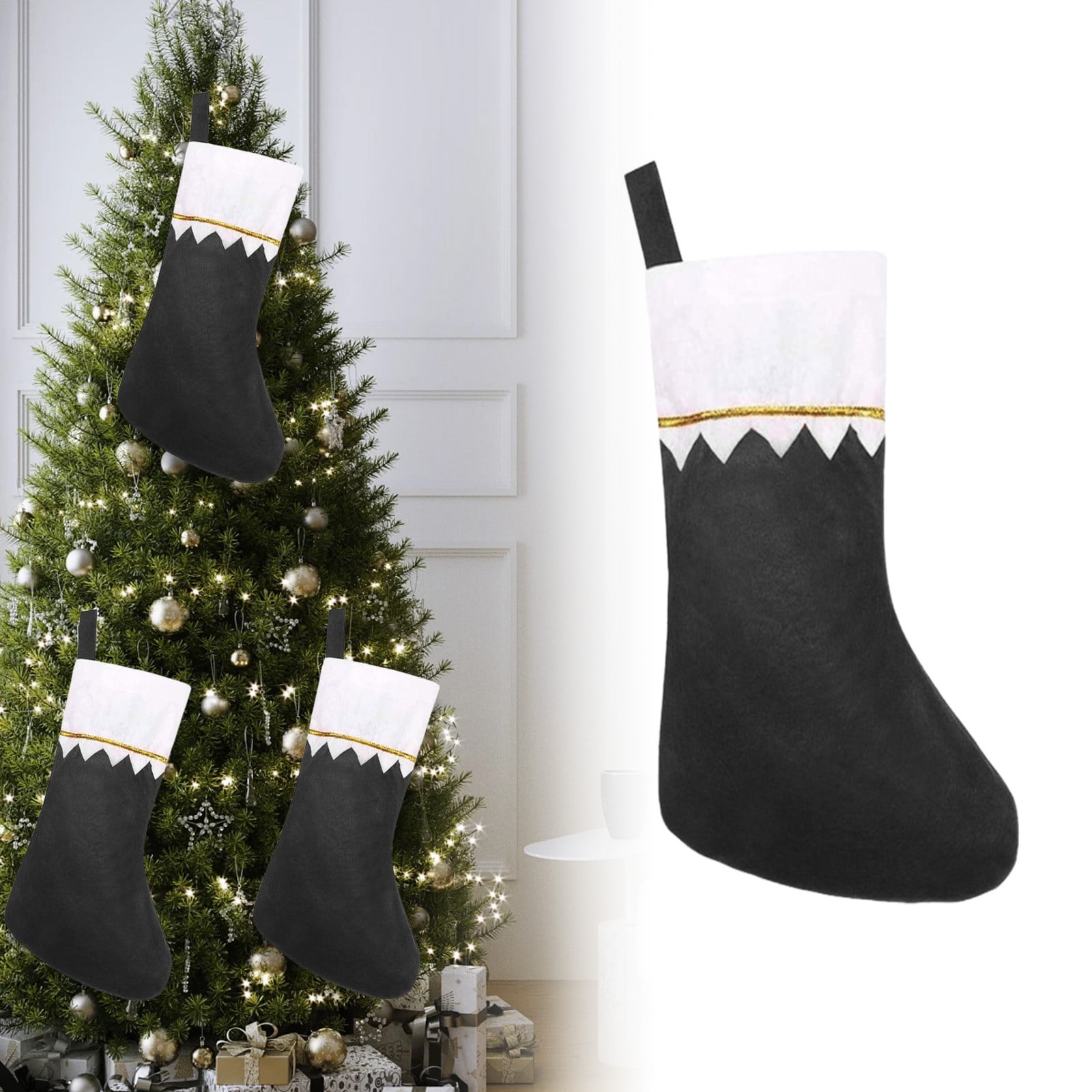 Miommo 14 inch Personalized Christmas Stocking (1 Pack), Blank Red ...