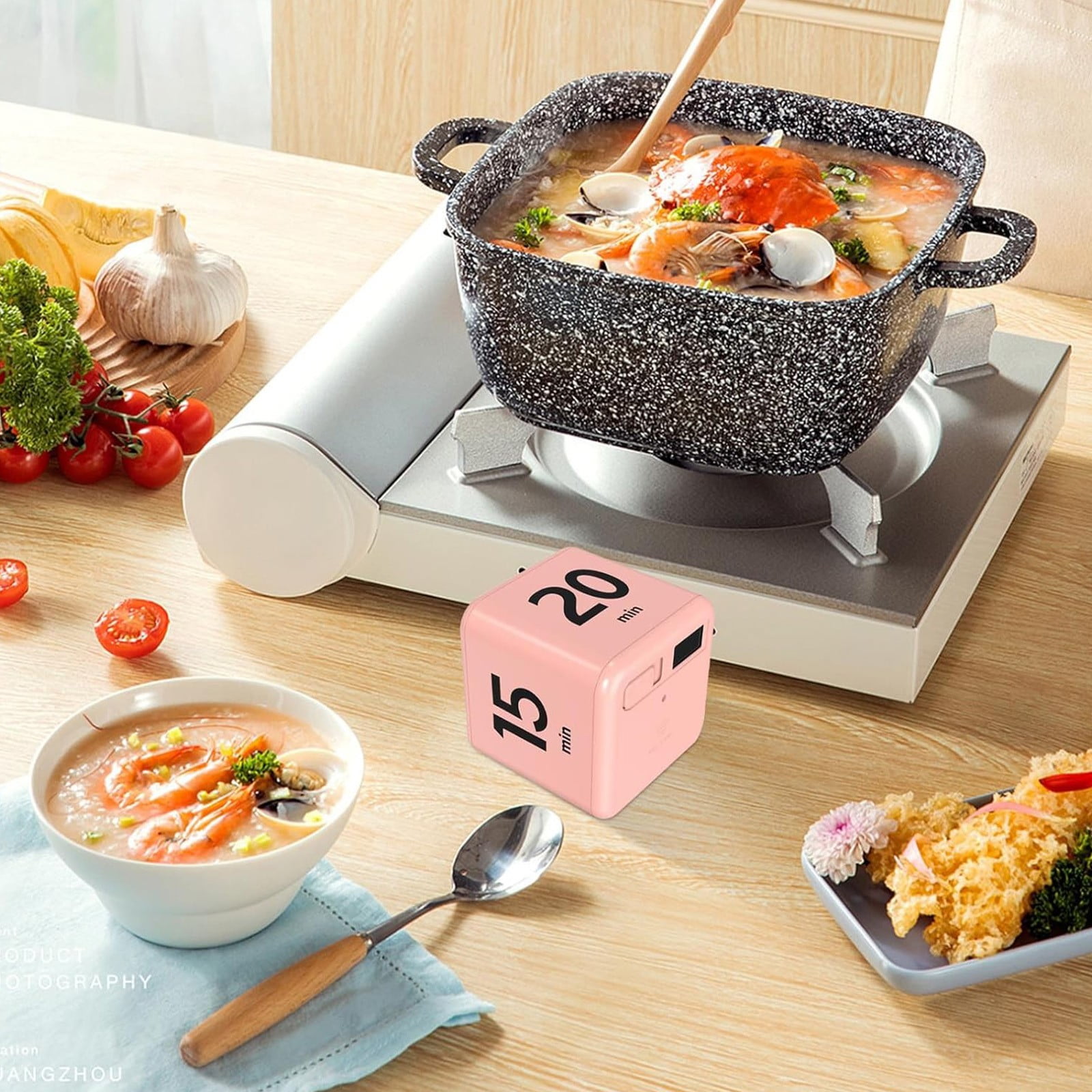 Miommo Baking Flip Timer Study Timer Cube Timer Pomodoro Timer ...