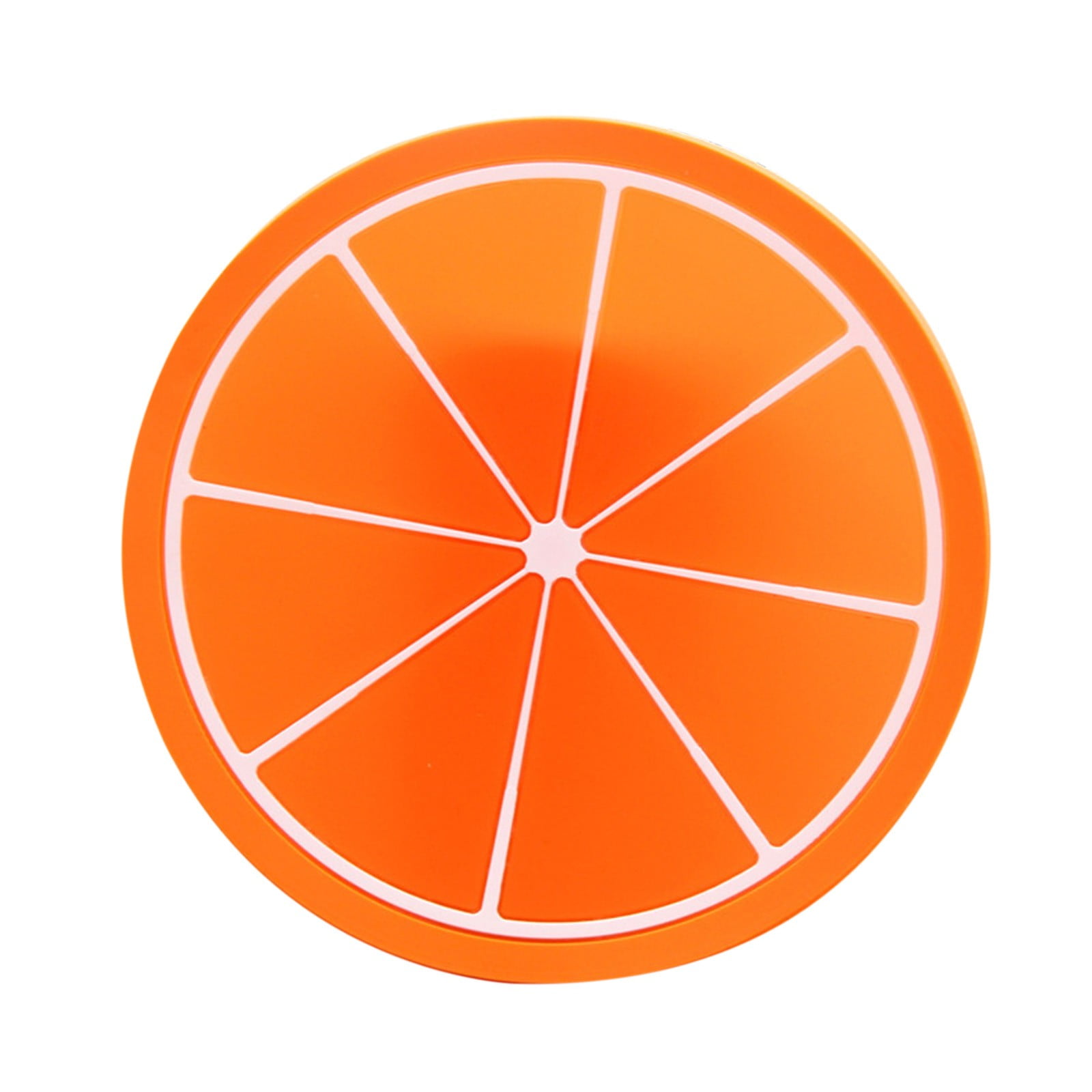 Miommo Fruit Slice Silicone Cup Mat, 3.46"x3.46" Non-Slip Heat ...