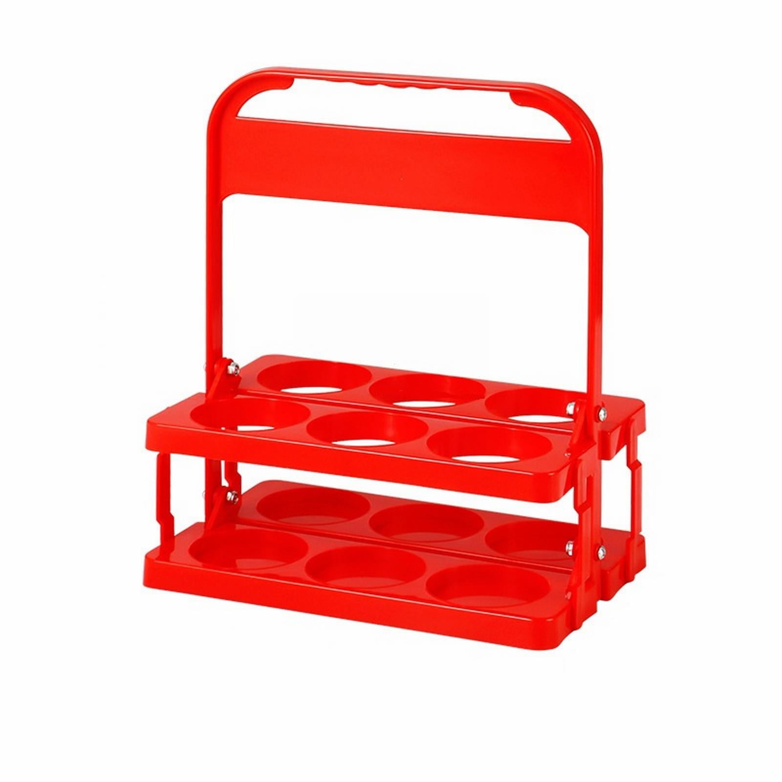 Miommo Glass Racks Portable Plastic Drink Reusable Beer Bottle Coffee ...